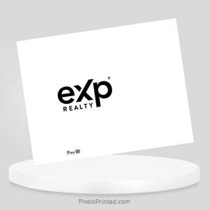 Printed EXP Realty Real Estate Flat Notecards, Realtor Notecards, Real ...