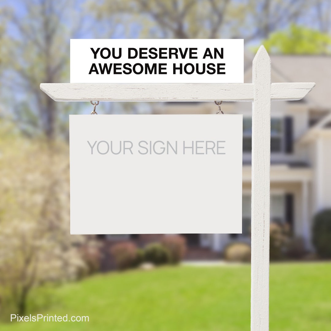 Printed Independent real estate riders, an awesome house riders ...