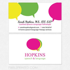 SLP Business Cards Thick Glossy or Matte Color Both - Etsy