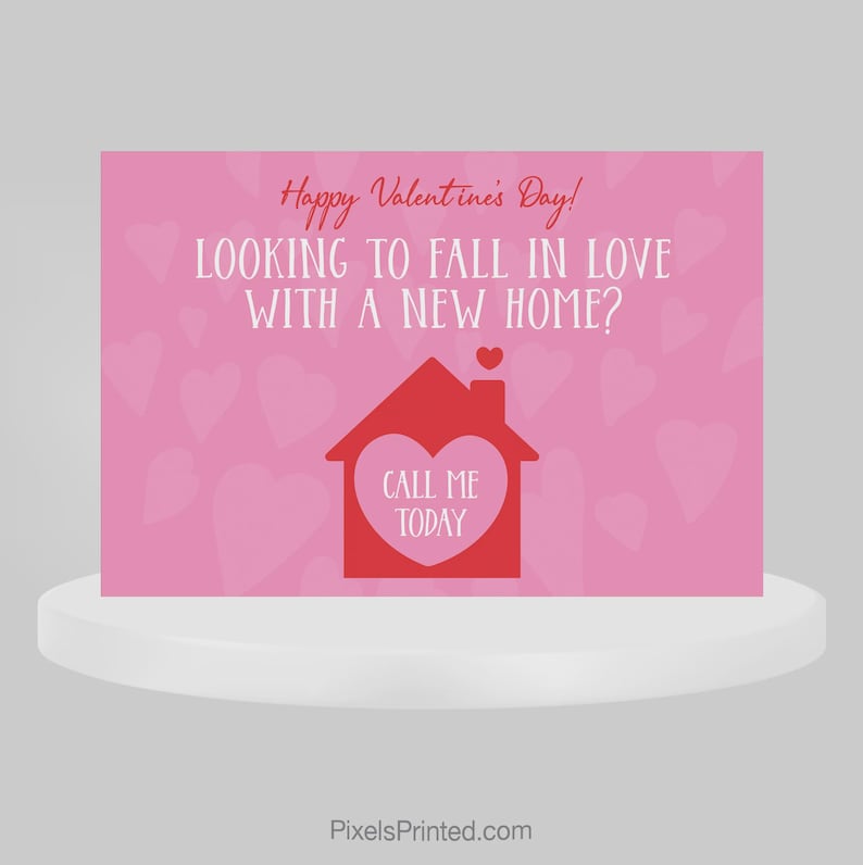 REMAX Realtor Valentine's Day Postcards: New Home Mailer (4"x6") - Etsy