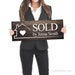 Sold by Sign House Shaped 23x23 Different Design on Each Side 1/4 Thick ...