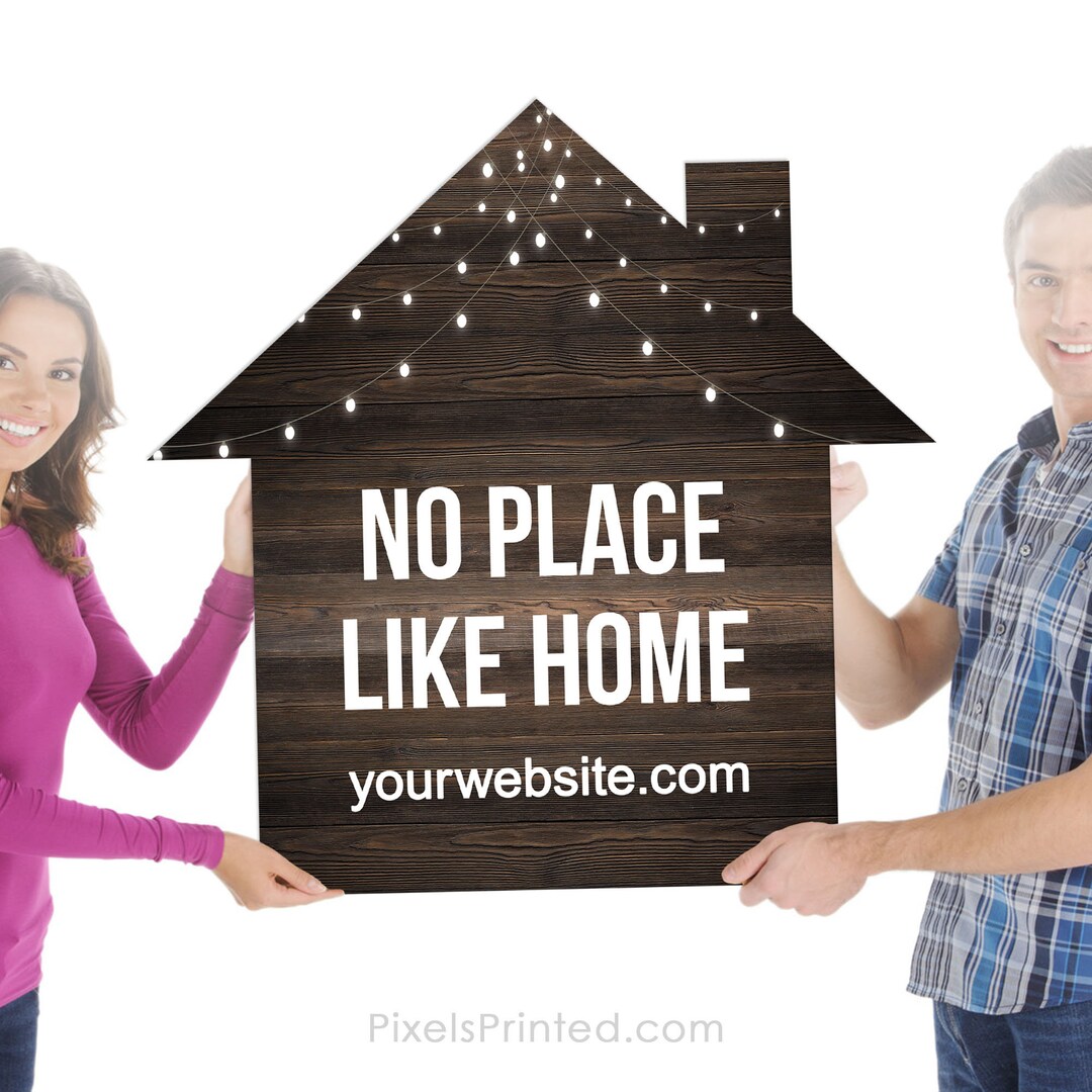 Sold by Sign House Shaped 23x23 Different Design on Each Side 1/4 Thick ...