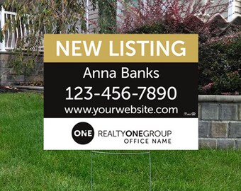 Realty One Lawn Sign - Etsy