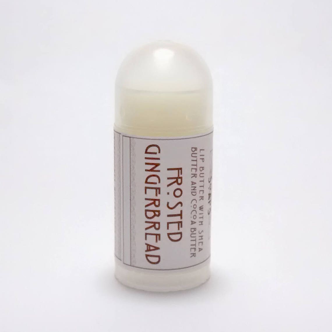 Frosted Gingerbread Mini Lip Balm With Shea Butter and Cocoa - Etsy