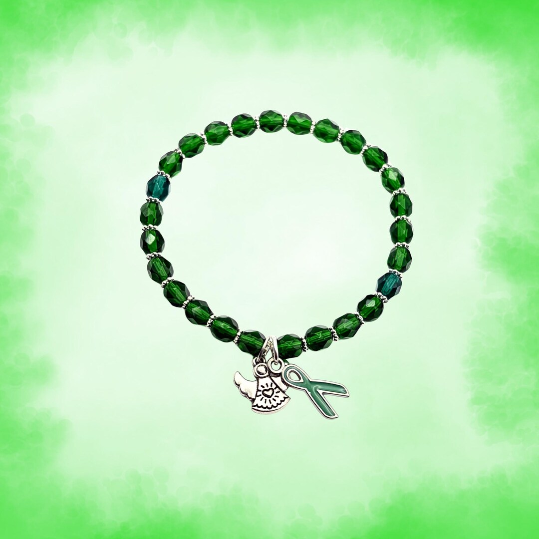 Organ Donation Awareness Bracelet, Kidney Transplant Donor Gift ...