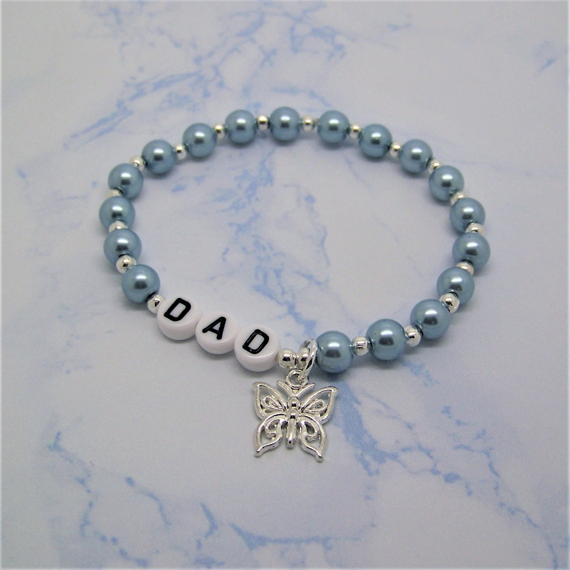 Light Blue Fight Prostate Cancer Awareness Bracelet Butterfly - Etsy