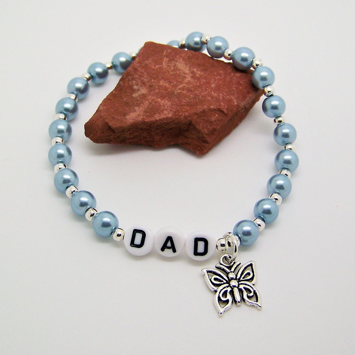 Light Blue Fight Prostate Cancer Awareness Bracelet Butterfly - Etsy
