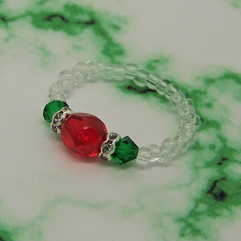 Christmas Ring - Etsy