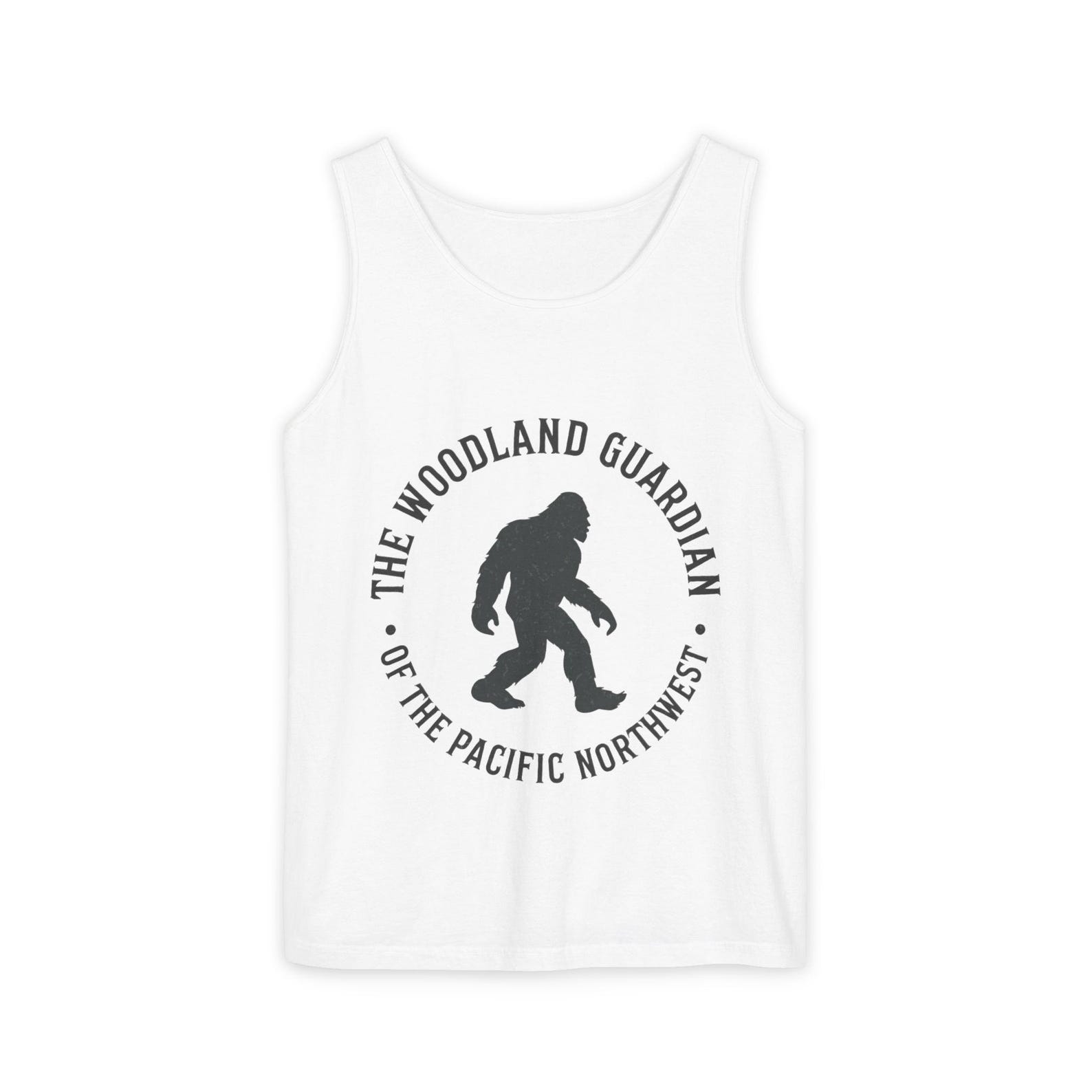 Bigfoot Woodland Guardian of the Pacific Northwest Tank Top, Unisex ...