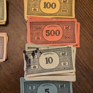 Vintage Monopoly Money Instant Collection Mixed Group - Etsy
