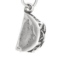 Sterling Silver Cheeseburger or Hamburger Charm Burger 3D Solid .925 - Etsy