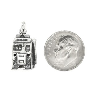 Sterling Silver Las Vegas Casino Play Large Slot Machine Charm - Etsy