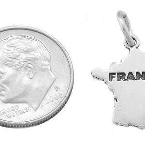 Sterling Silver Map of Australia Travel Charm - Etsy