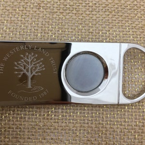 Personalized Personal Logo or Company Logo Cigar Cutter Ships in 1-3 ...