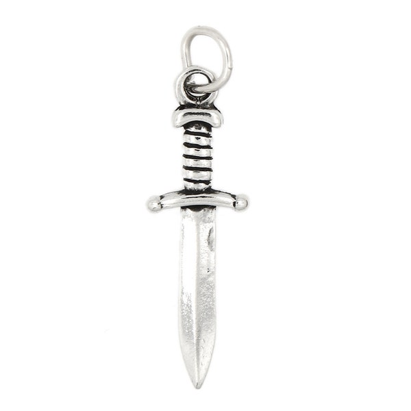 Dagger Charm - Etsy