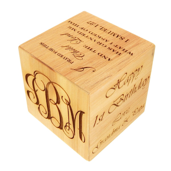 Custom Wood Block - Etsy