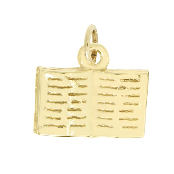 Open Book Charms - Etsy