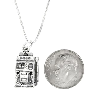 Sterling Silver Las Vegas Casino Play Large Slot Machine Charm - Etsy