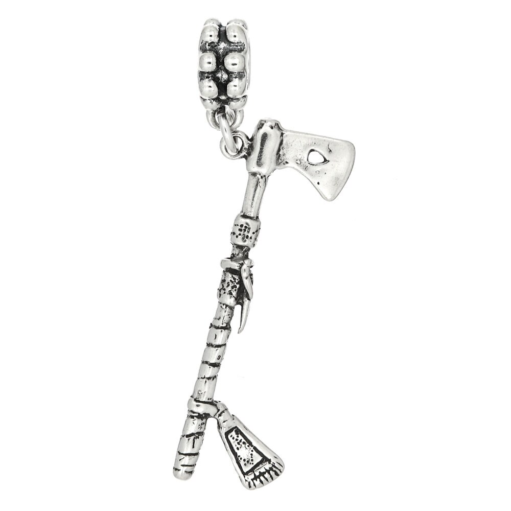Battle Axe - Tomahawk Sterling Silver 3d Charm -with Options - Etsy