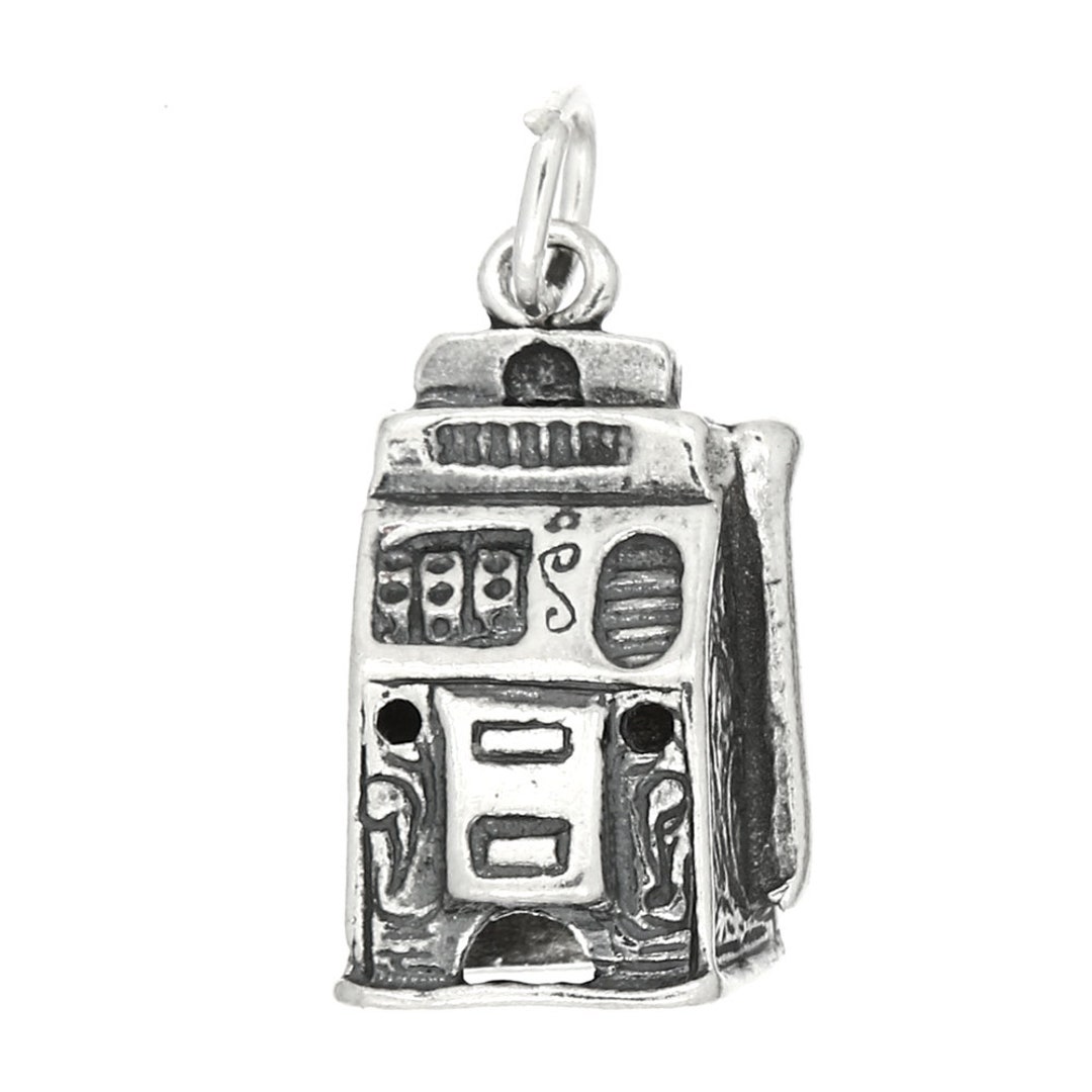 Sterling Silver Las Vegas Casino Play Large Slot Machine Charm - Etsy