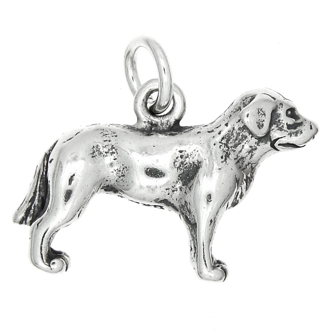 Labrador Dog Sterling Silver 3D Charm -with Options - Etsy