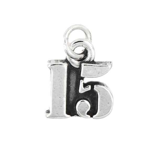 Number Pendant - Etsy