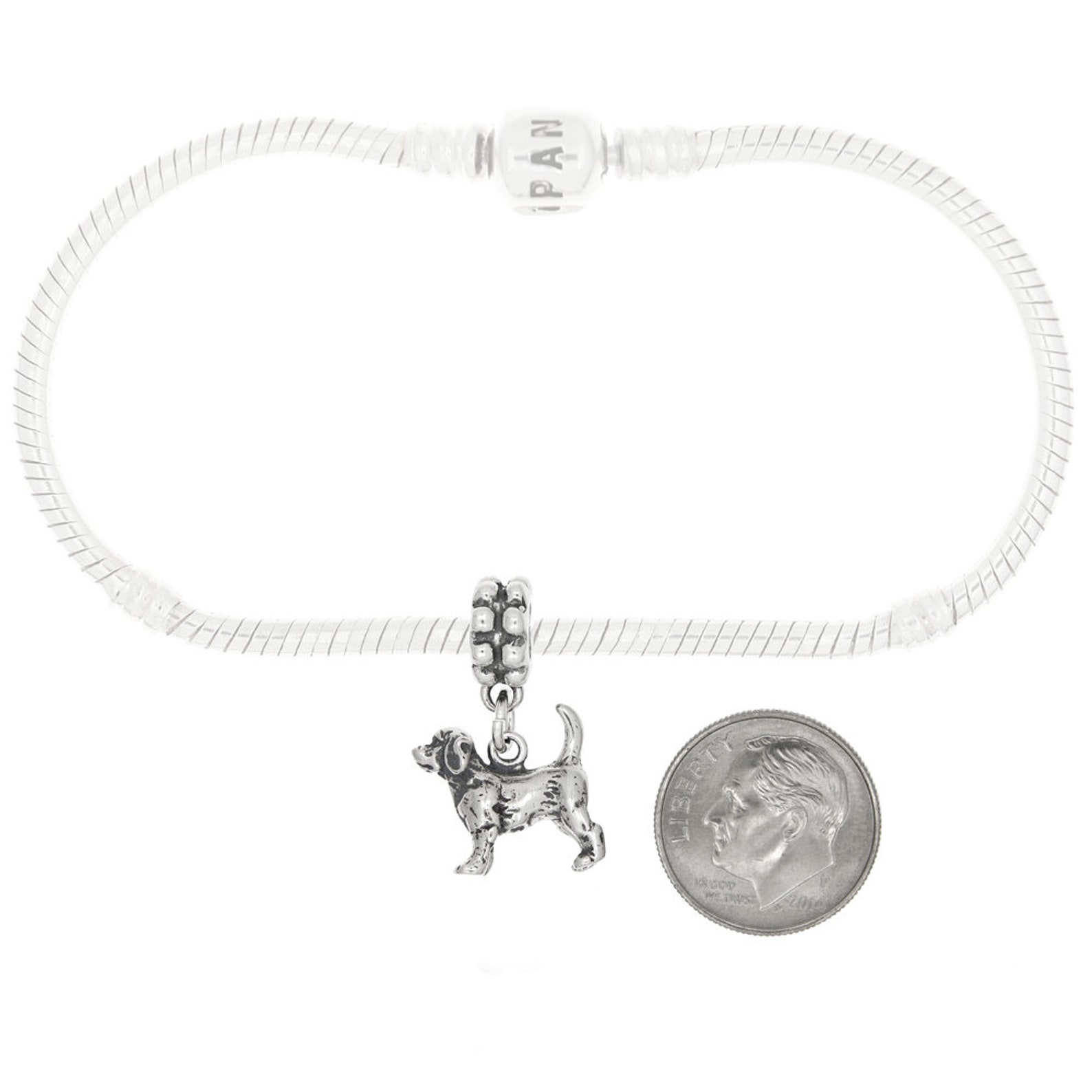 Sterling Silver Beagle Dog Charm 3d Charm with Options | Etsy