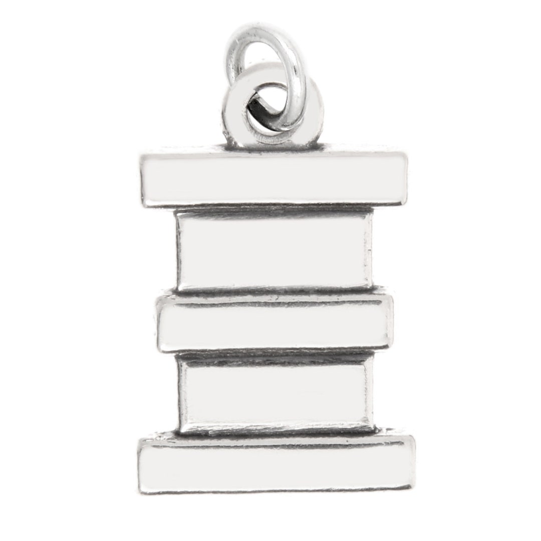 Greek Letter Xi Sorority Fraternity LGU Sterling Silver Large Charm ...