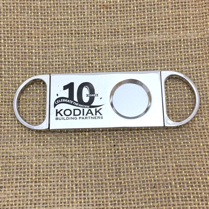 Personalized Personal Logo or Company Logo Cigar Cutter Ships | Etsy