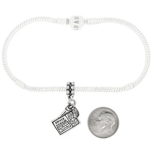 Sterling Silver Male Driver's License With Key Charm one Sided Charm ...