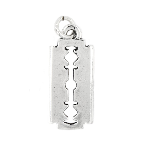 Razor Blade Charm - Etsy