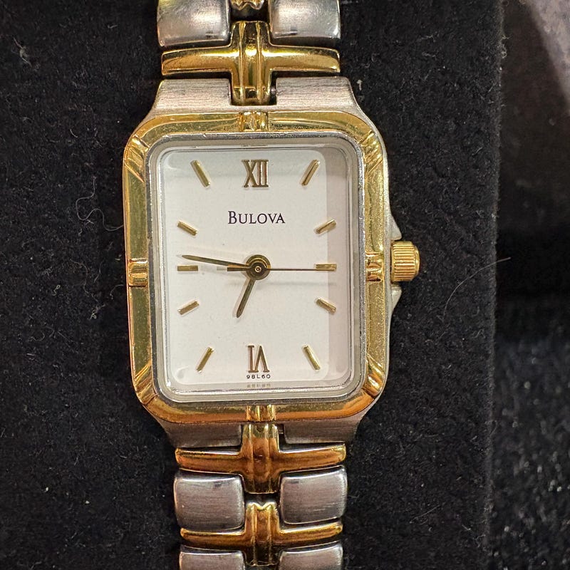 Bulova Womens Tank Watch - Etsy