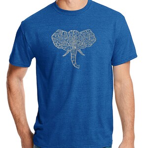 Men's Premium Blend Word Art T-shirt - Tusks - Etsy