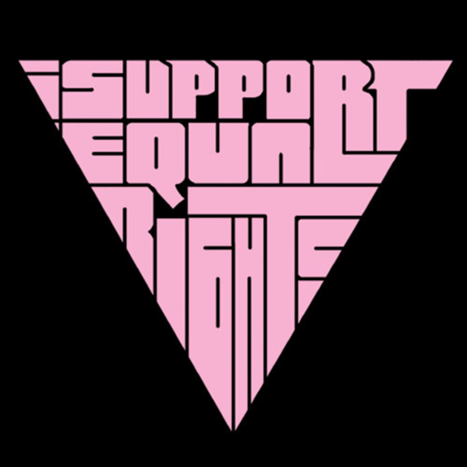Men's T-shirt I Support Equal Rights for All is One of - Etsy