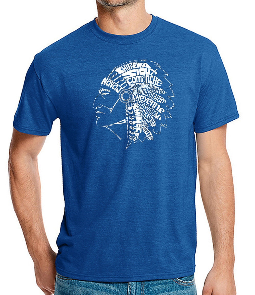 Men's Premium Blend Word Art T-shirt Popular Native - Etsy