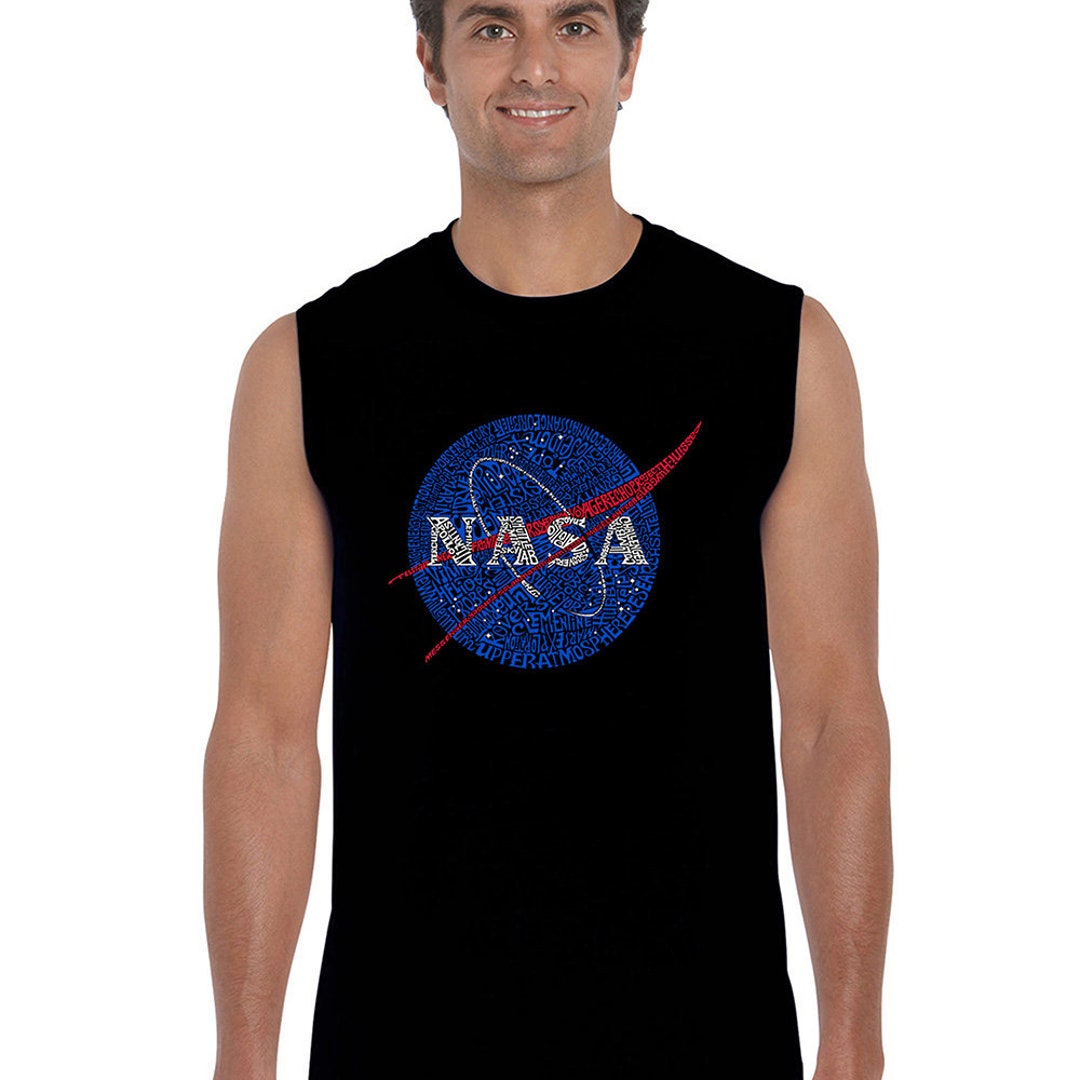 Men's Sleeveless Shirt Created Out of Nasa’s Most Notable Missions - Etsy
