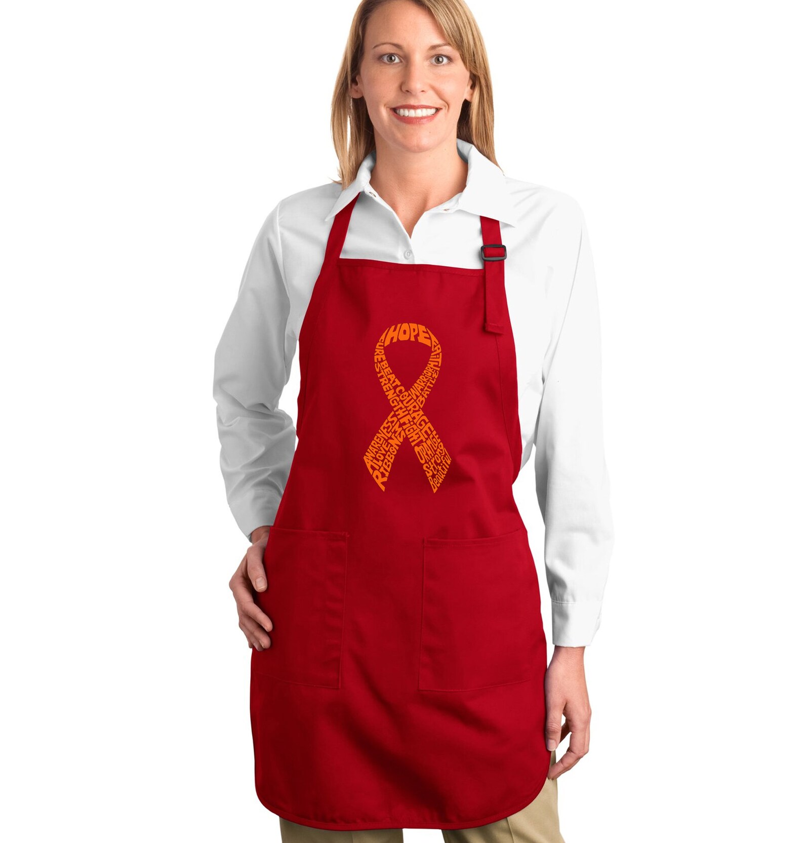 Full Length Word Art Apron - Ms Ribbon - Etsy