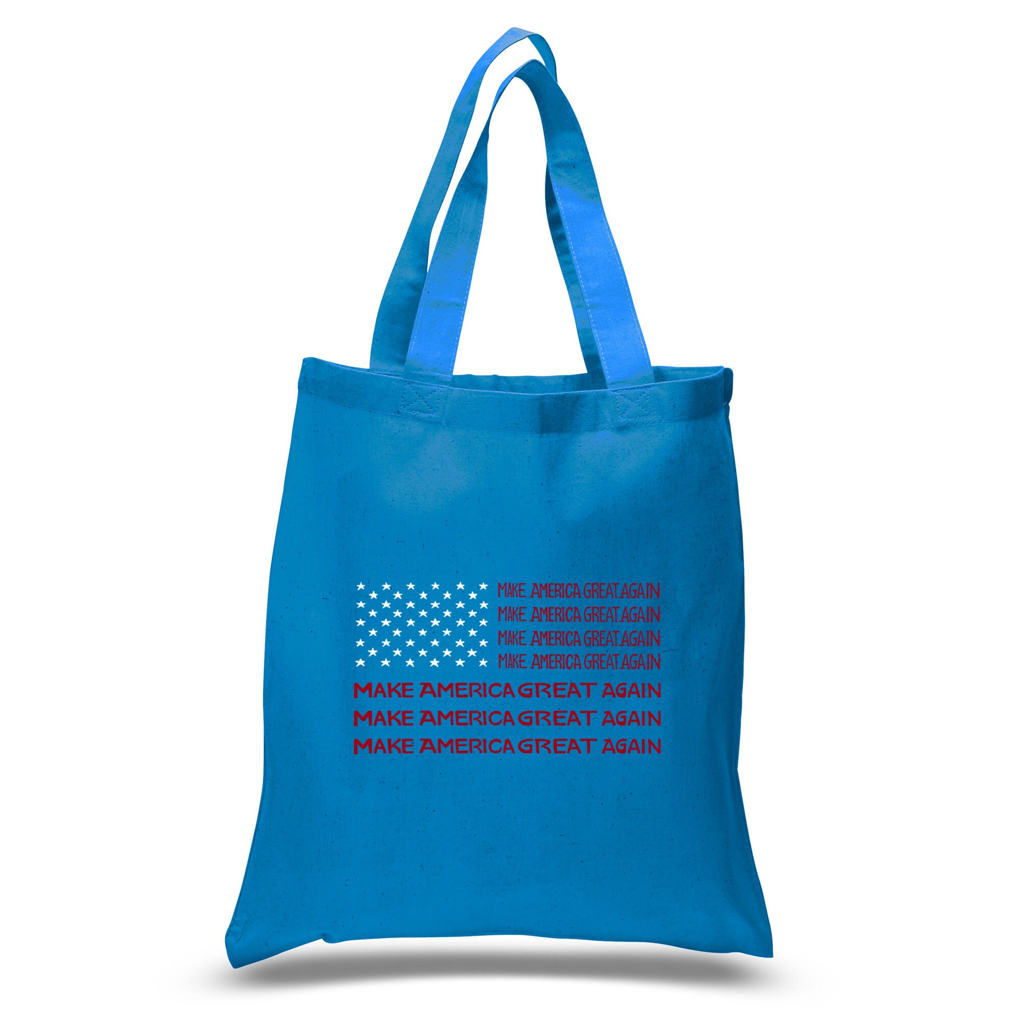 Small Word Art Tote Bag Maga Flag - Etsy