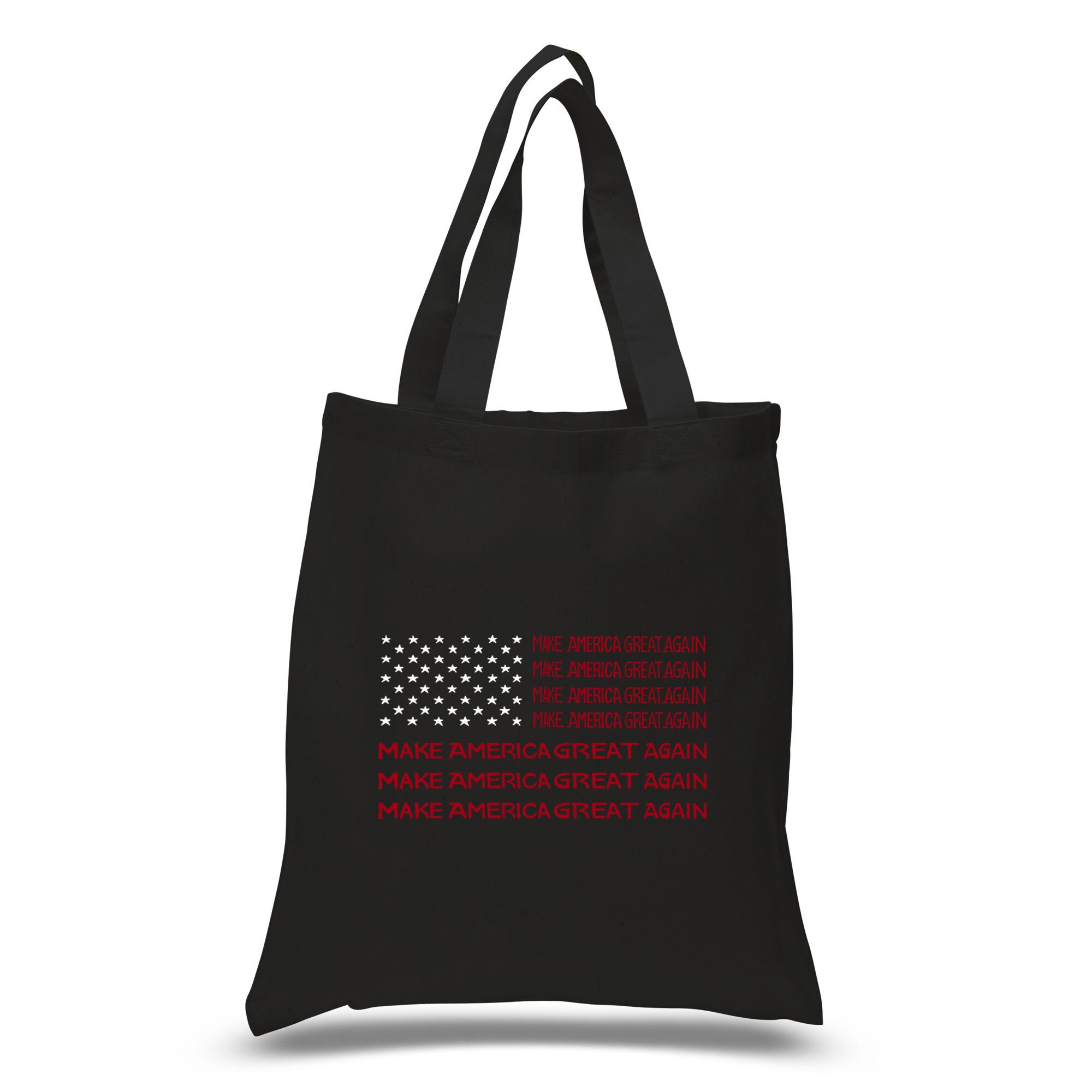 Small Word Art Tote Bag Maga Flag - Etsy