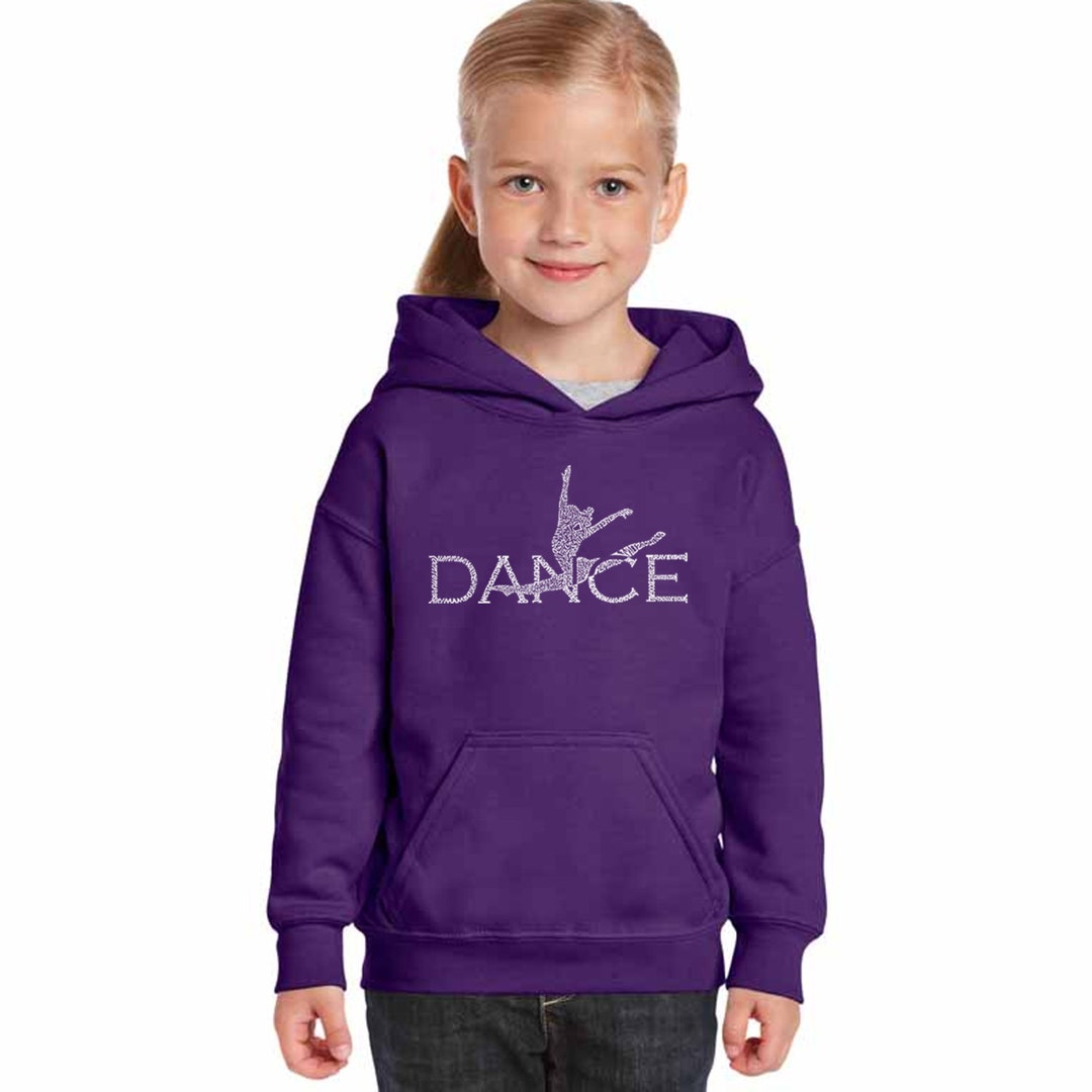 Girl's Hooded Sweatshirt - Dancer Created Out of Popular Styles of ...