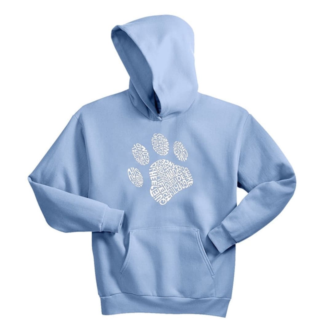 Women's Hooded Sweatshirt - Dog Paw - Etsy
