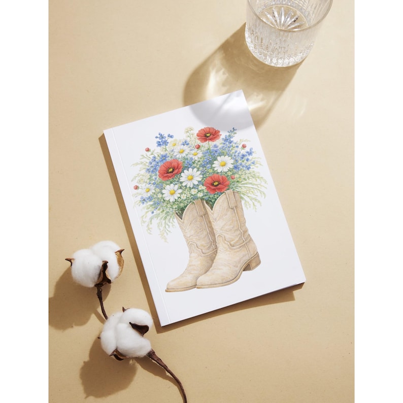 Cowgirl Boot Sunflower PNG, Western Floral Clipart, Country Girl Design ...