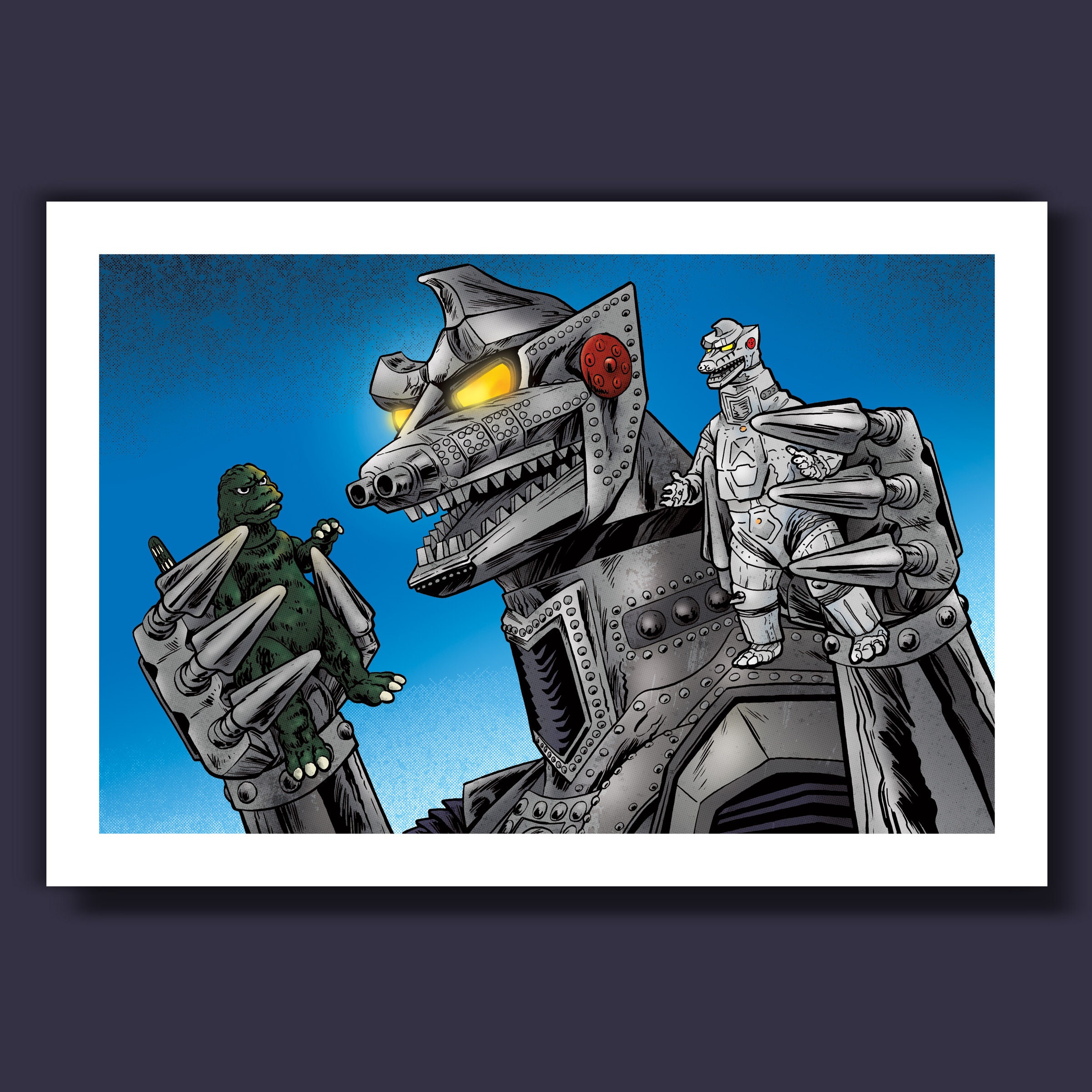 Mechagodzilla 3 Drawing