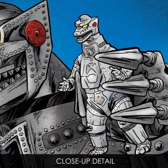 Mechagodzilla 3 Art