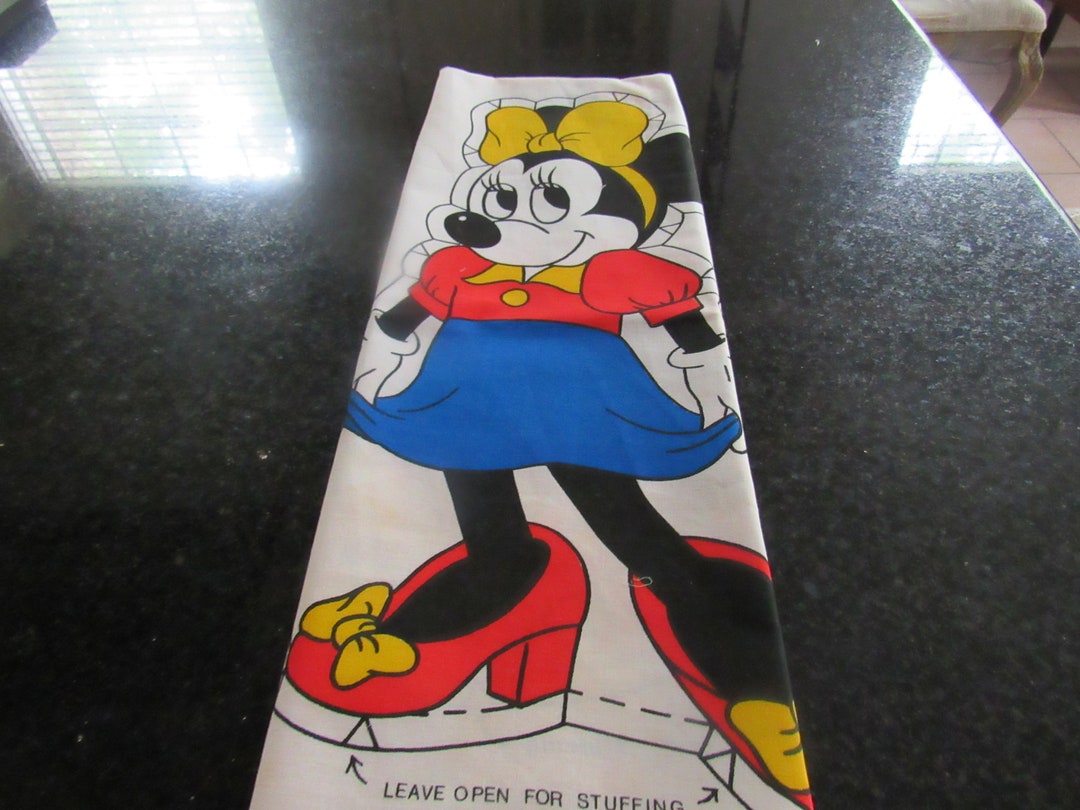 Cut and Sew Minnie Mouse Doll/pillow Fabric Panel - Etsy