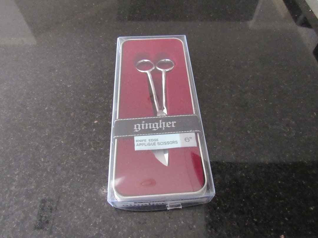 Ginger Scissors 6 Inch Knife Edge Applique - Etsy