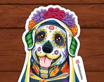 Day of the Dead Dog | Etsy