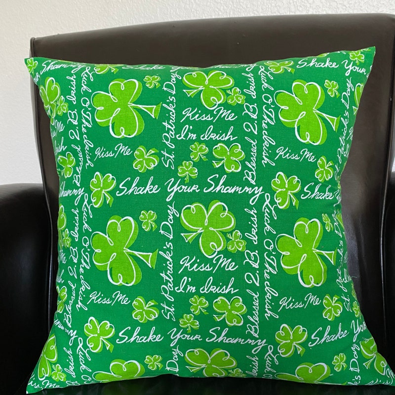 St Patrick Pillow - Etsy