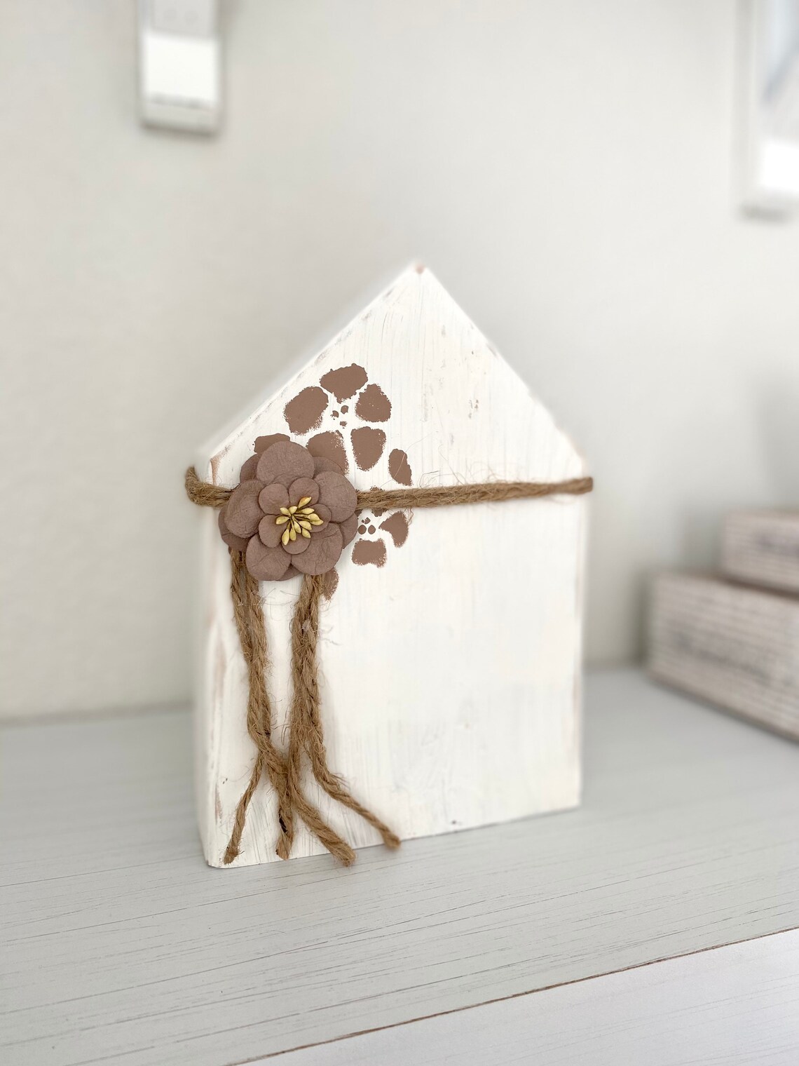 Wood House Decor Rustic Decor Wood House Farmhouse Decor | Etsy