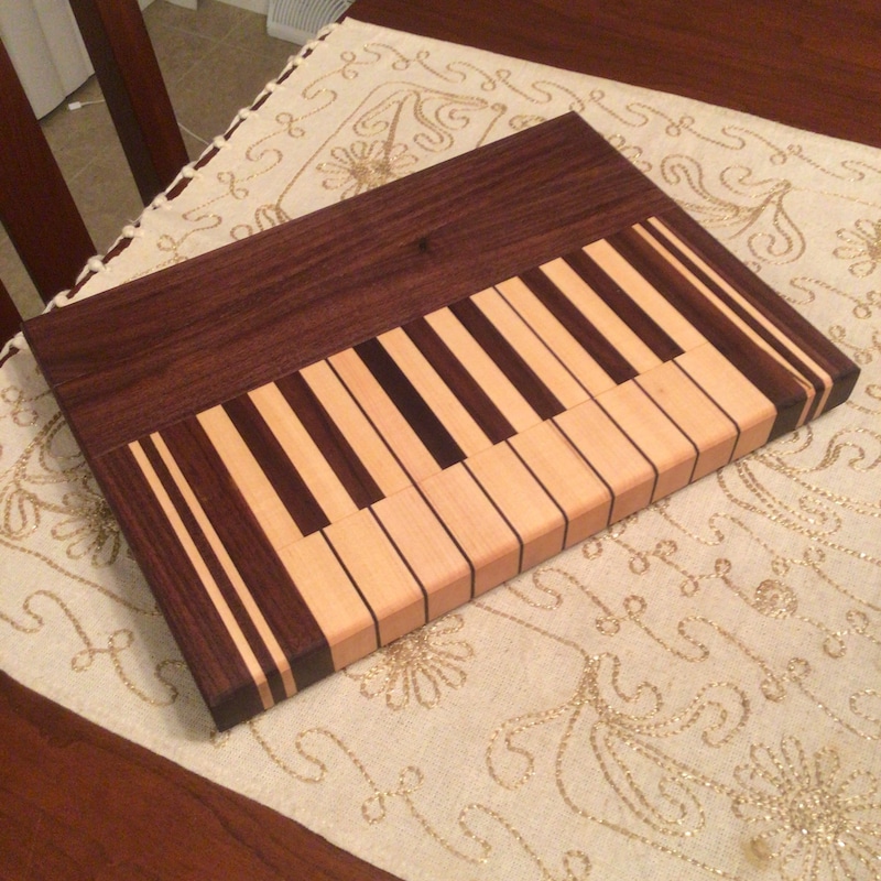 Wood Piano Tray - Etsy